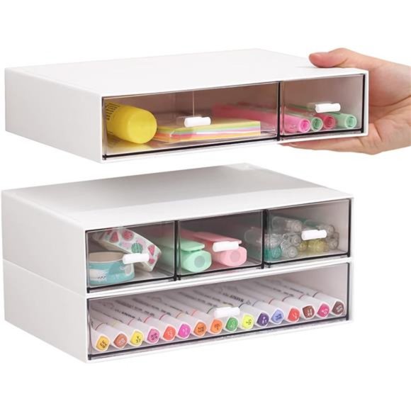 Storage & Organization | Desk Organizer With 6 Drawersrectangular ...